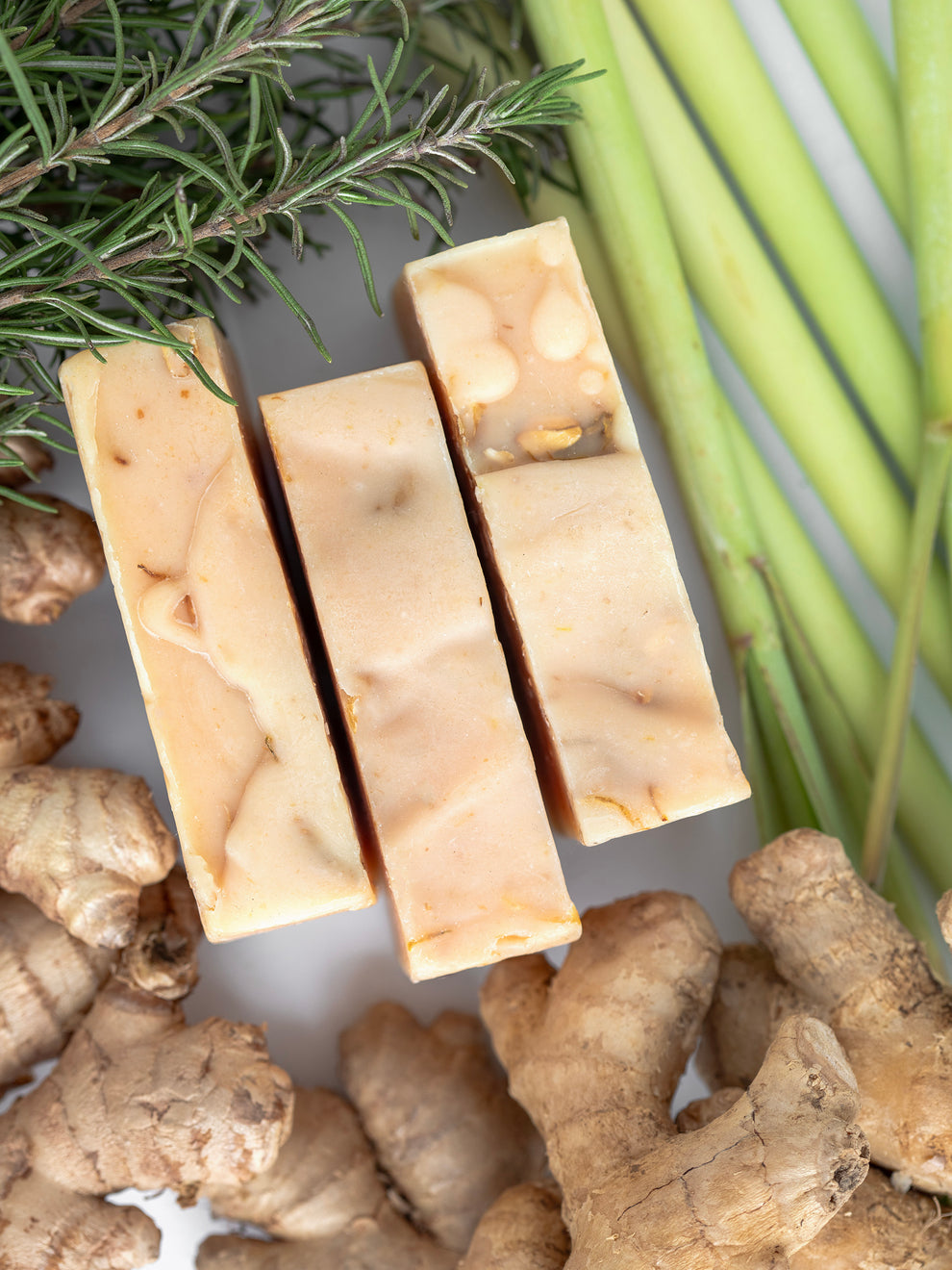 Lemongrass Rosemary Ginger Goat Milk Olive Oil Soap – Future Love